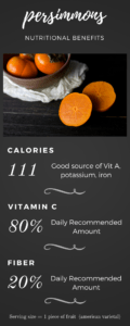 Persimmons - Nutrition & Health Benefits - The Domestic Dietitian