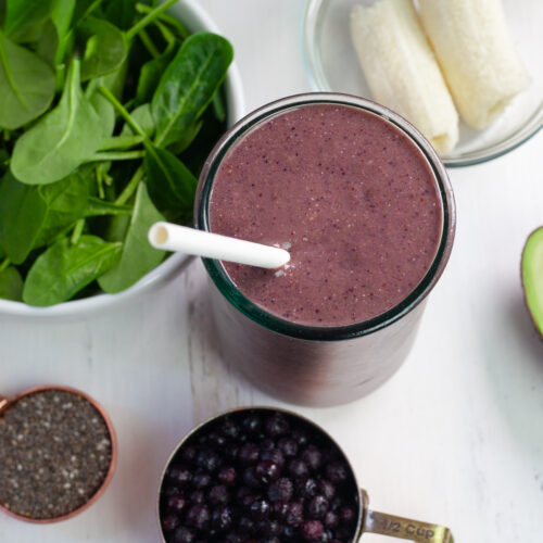 The Ultimate Smoothie for Brain Health - The Domestic Dietitian