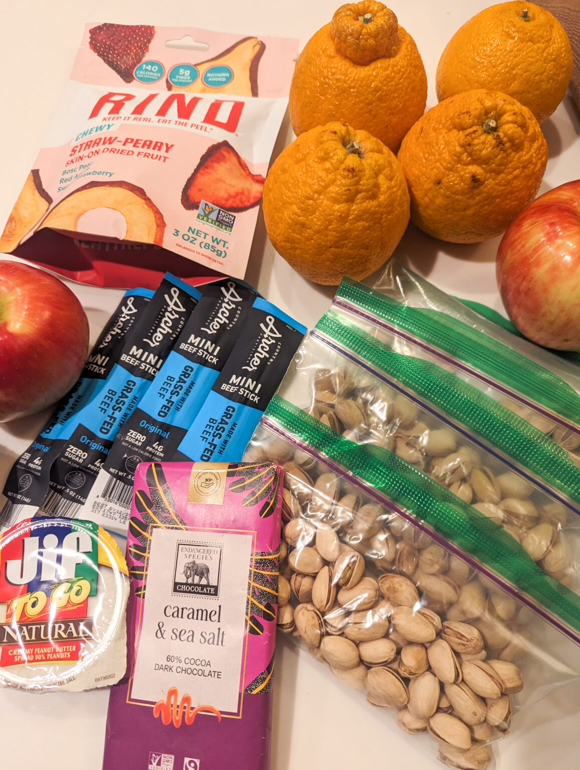 Mediterranean Diet Snacks for Travel - What I Packed for the Plane